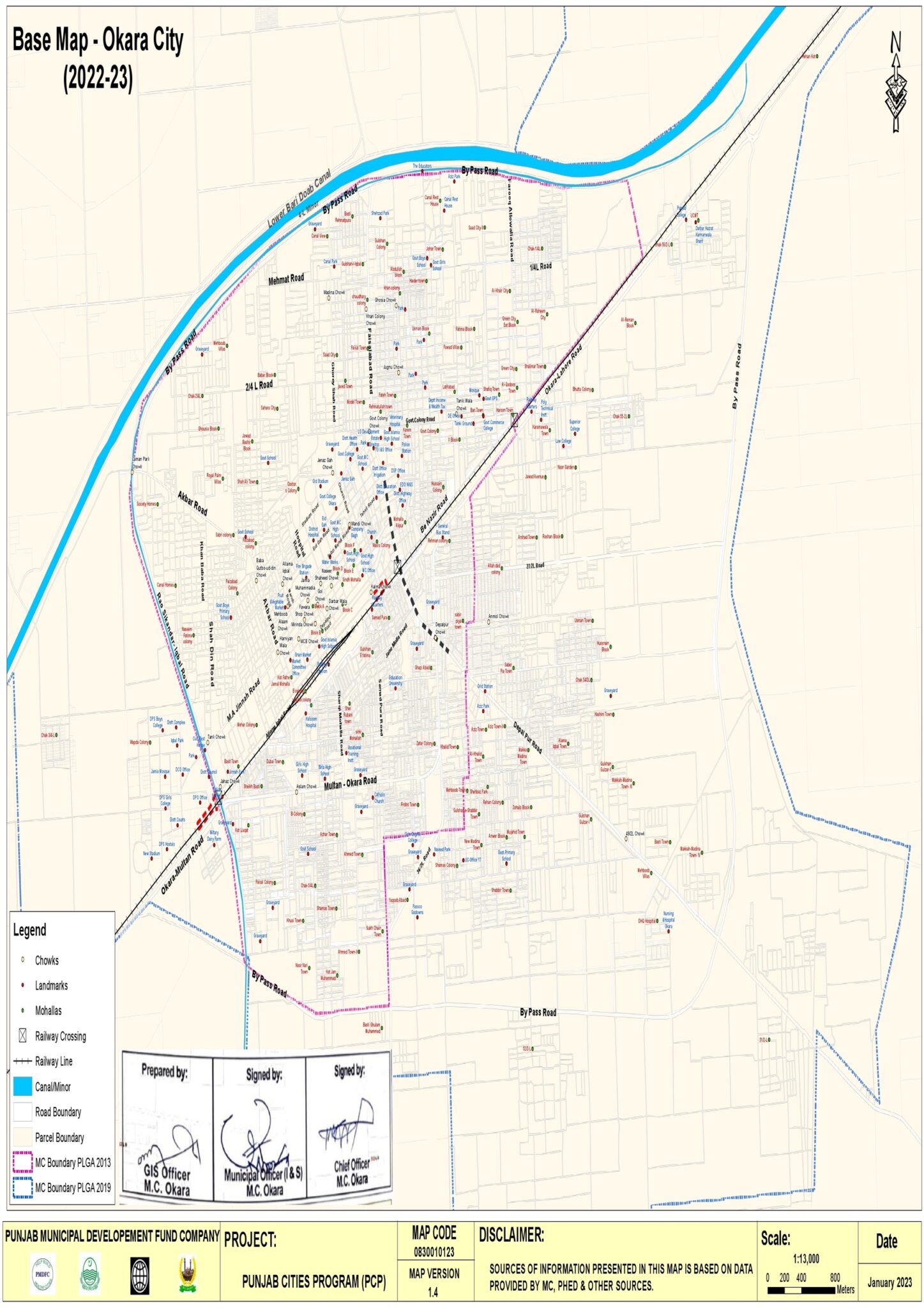 Base Map - Okara